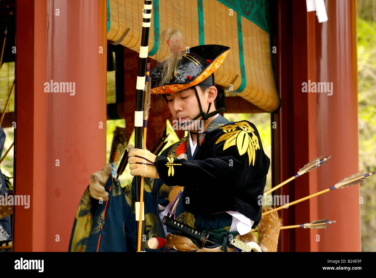 Japanese archery archer hi-res stock photography and images - Alamy