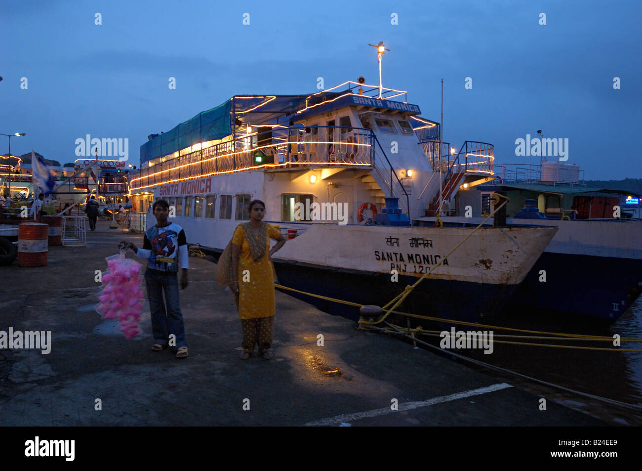 Cruise Boat - Goa Stock Photo - Alamy