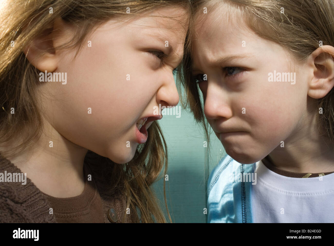 Sibling rivalry sisters hi-res stock photography and images - Alamy