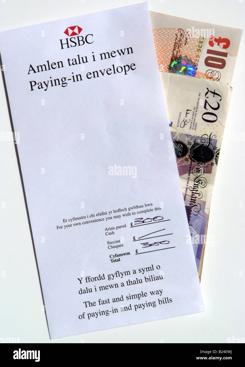 Bank envelope hi-res stock photography and images - Alamy