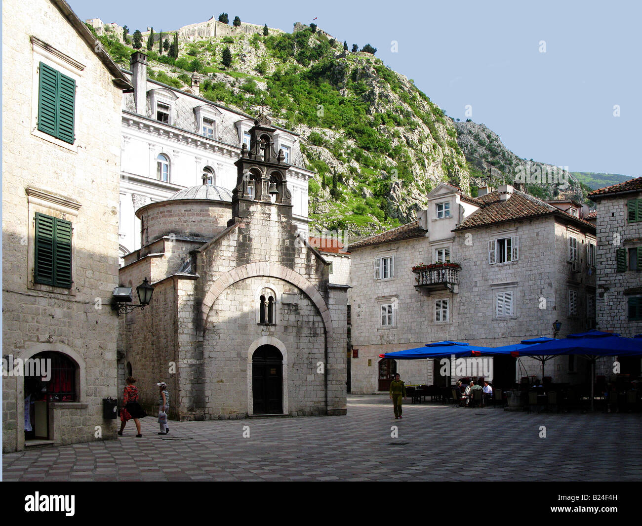 St. Luke's Church, Old Town, Kotor, Montenegro, Balkans Stock Photo - Alamy