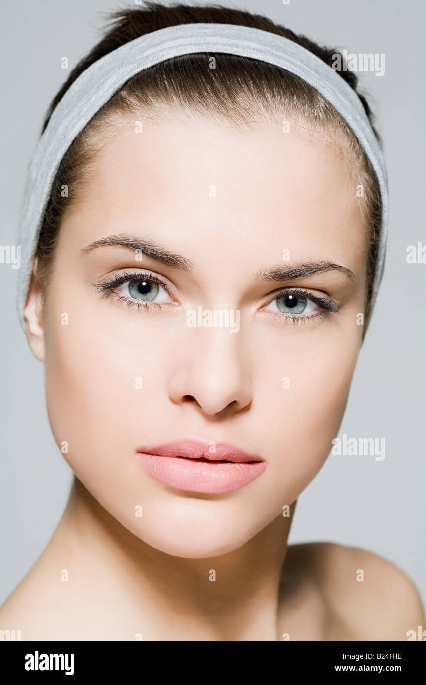 Wearing headband hi-res stock photography and images - Alamy