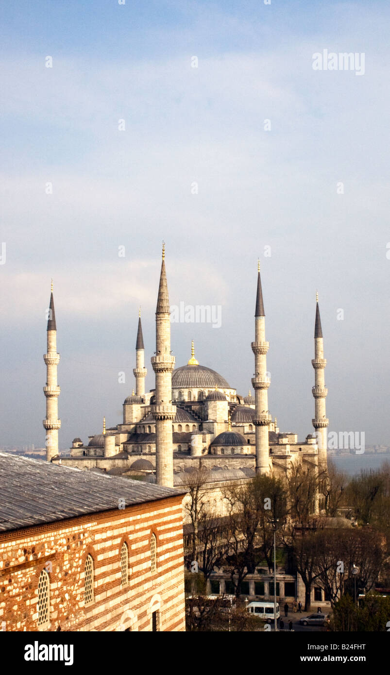 Blue Mosque Istanbul in early spring Stock Photo - Alamy