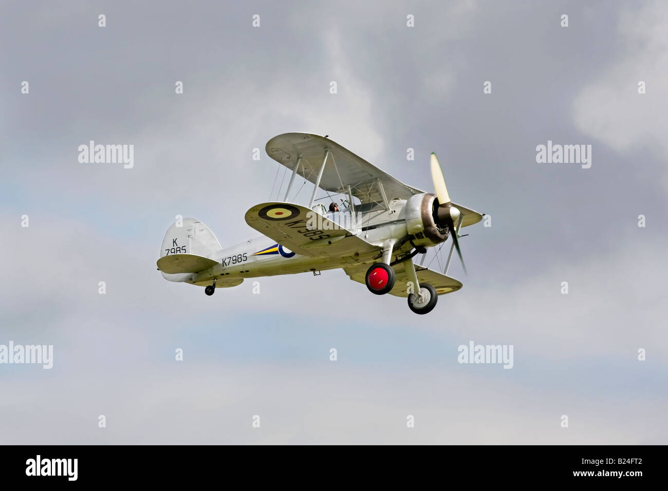 A Gloster Gladiator of the RAF Stock Photo - Alamy