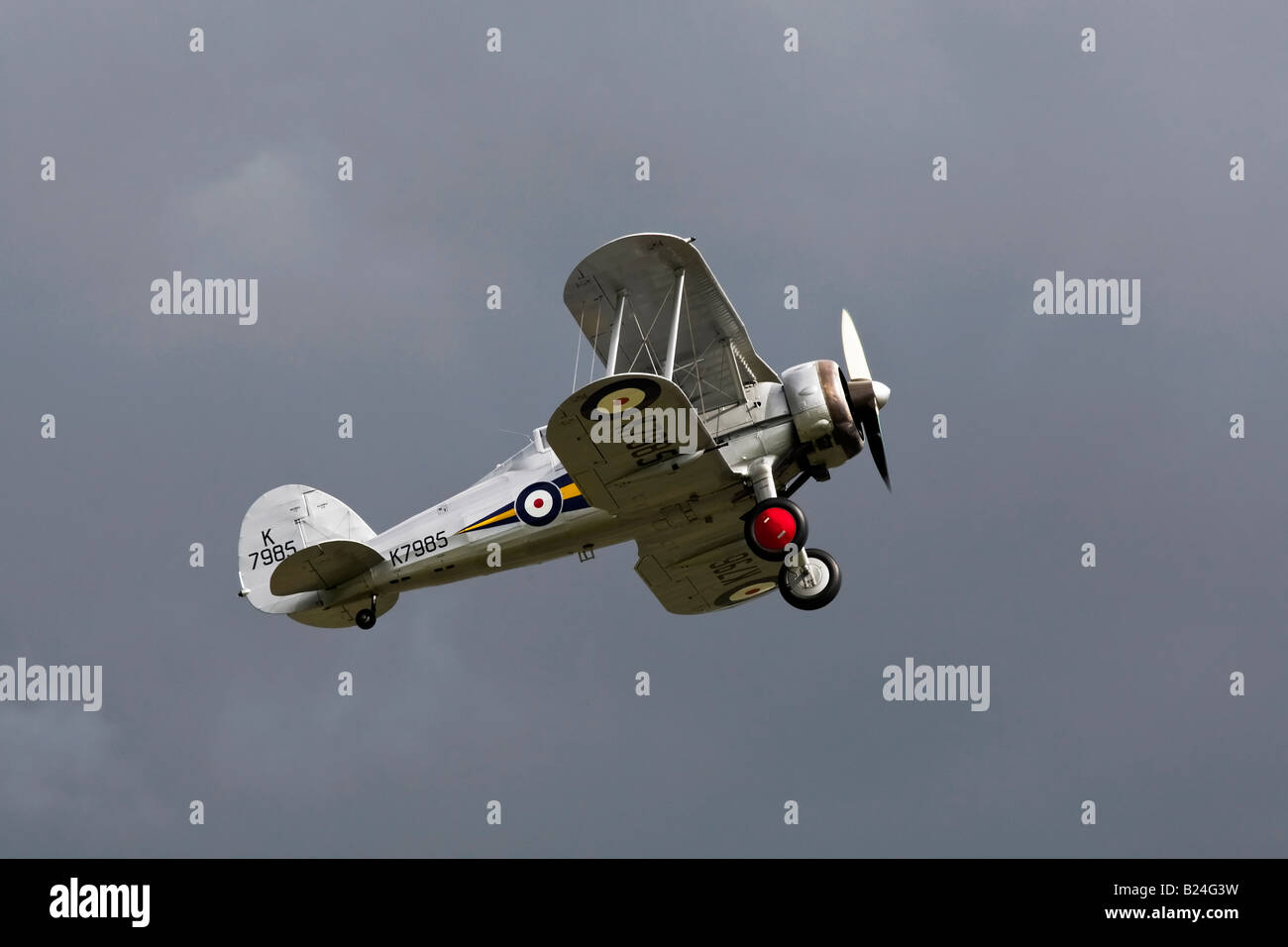 A Gloster Gladiator of the RAF Stock Photo - Alamy
