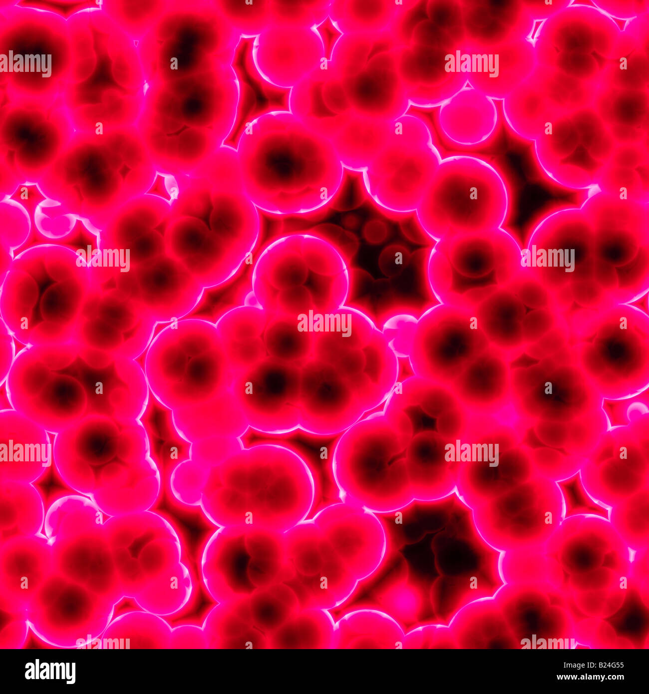 A 3D illustration of some red blood cells This image tiles seamlessly ...