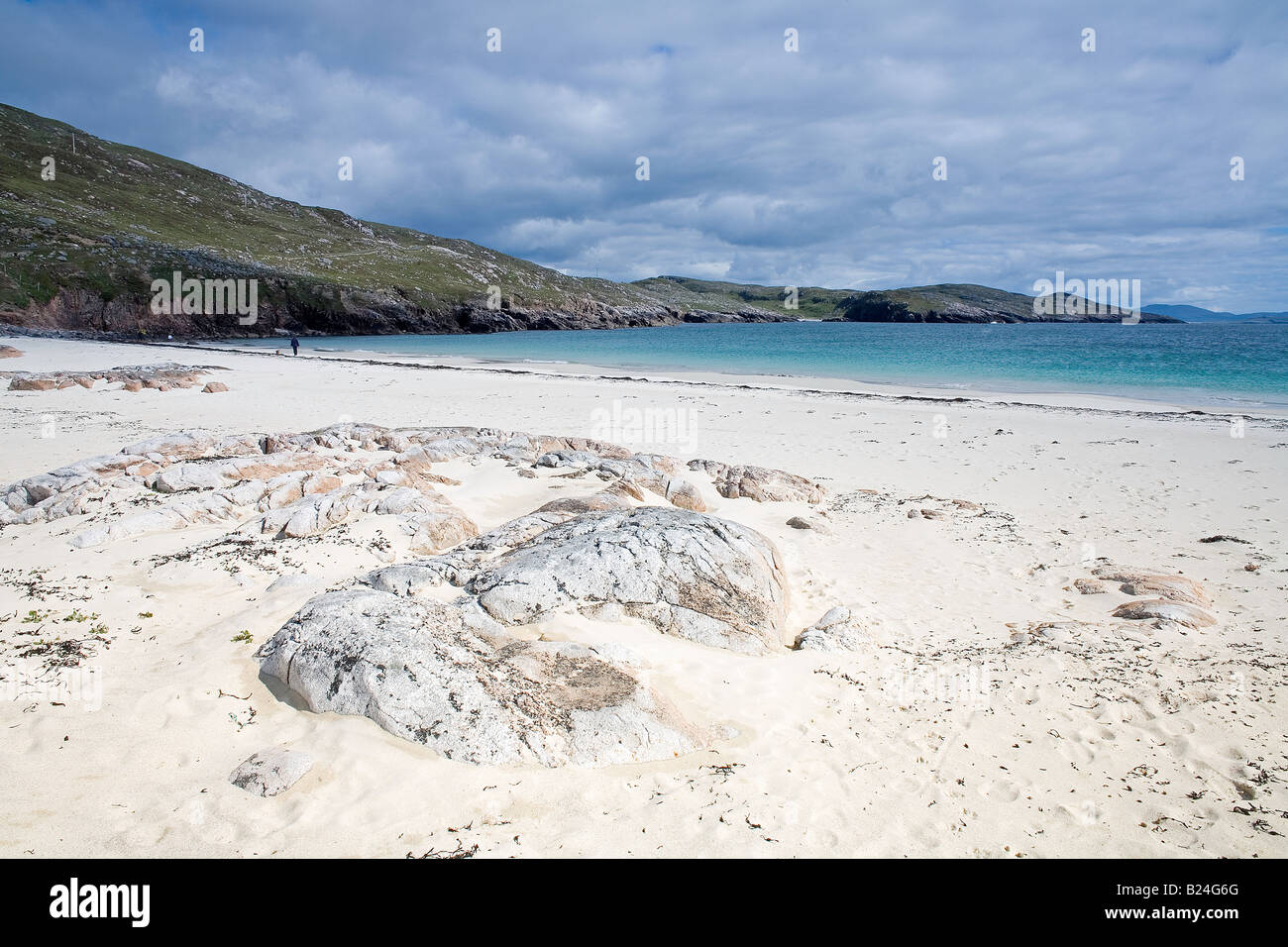 Hushinish Beach, Isle of Harris, Outer Hebrides, Scotland Stock Photo ...