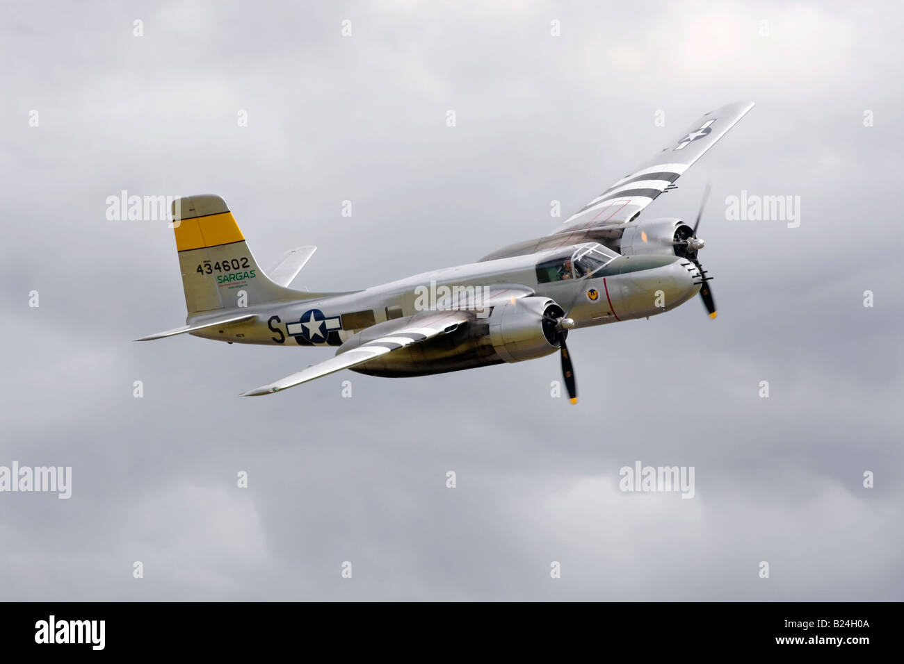 A Douglas A26 Invader attack aircraft of the USAF Stock Photo - Alamy
