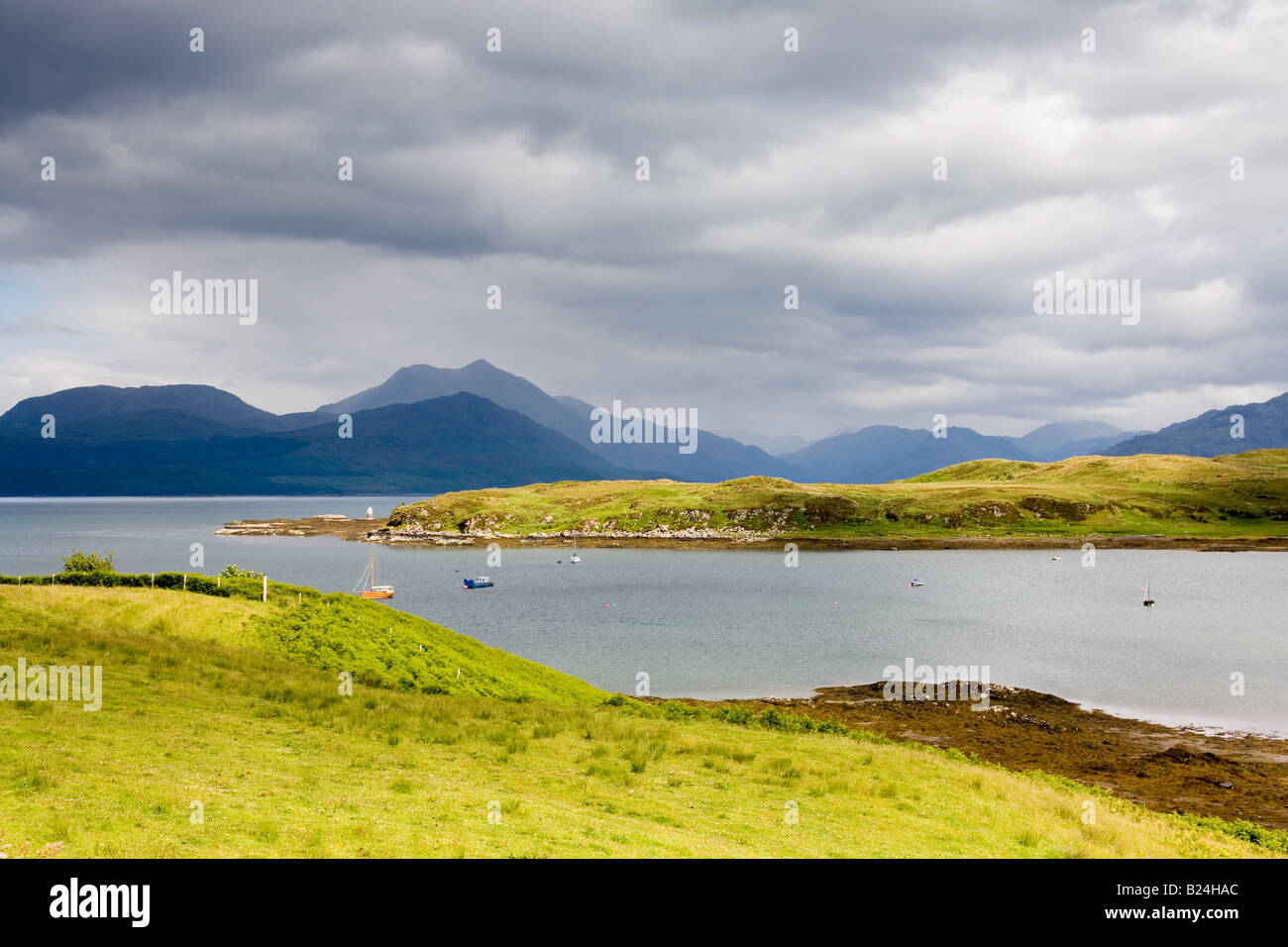 Sleat peninsula, Isle of Skye, Scotland Stock Photo - Alamy