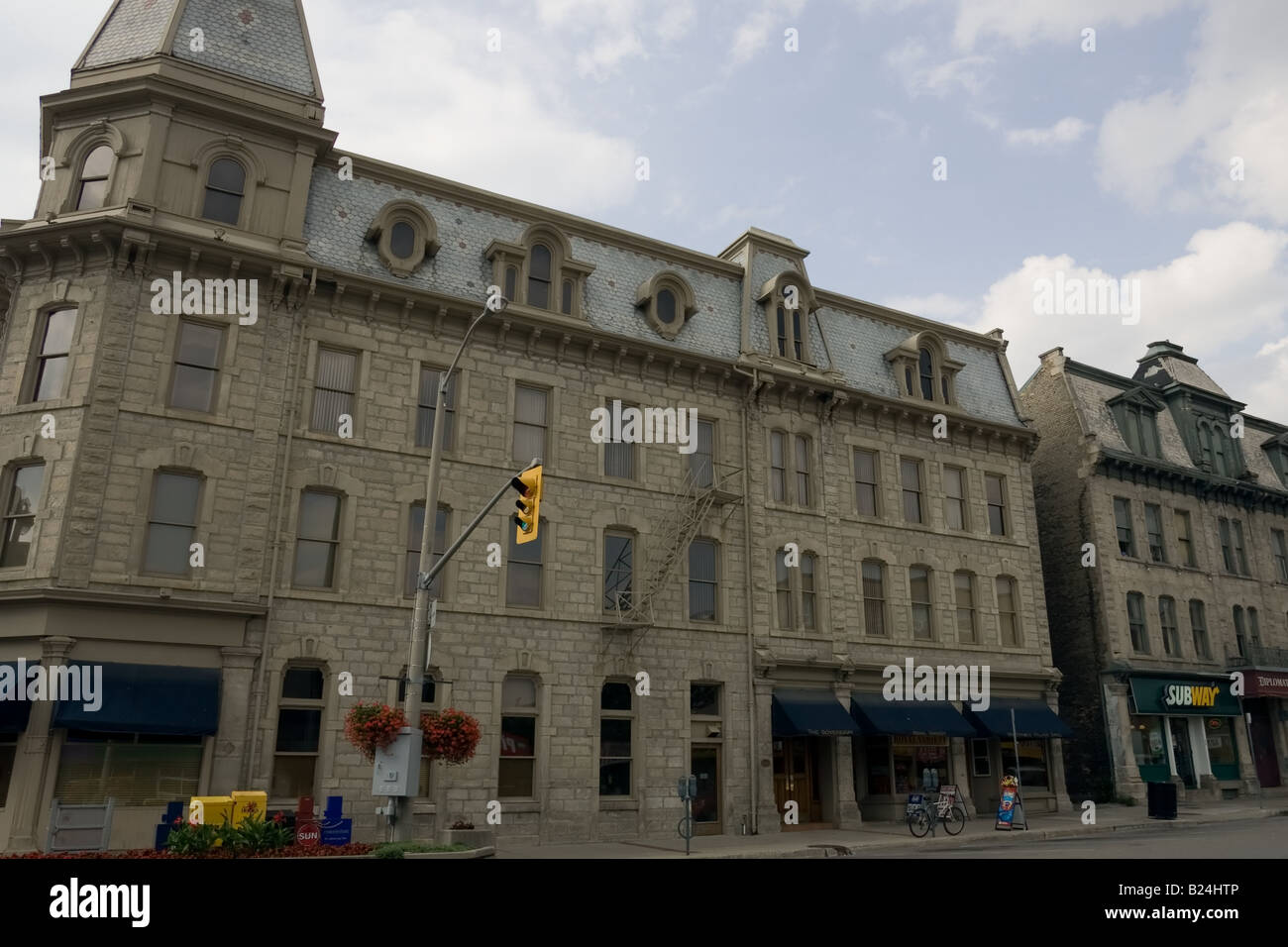 Street corner. Guelph, Ontario, Canada Stock Photo - Alamy