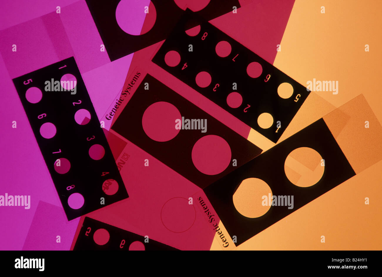 Colored slides hi-res stock photography and images - Alamy