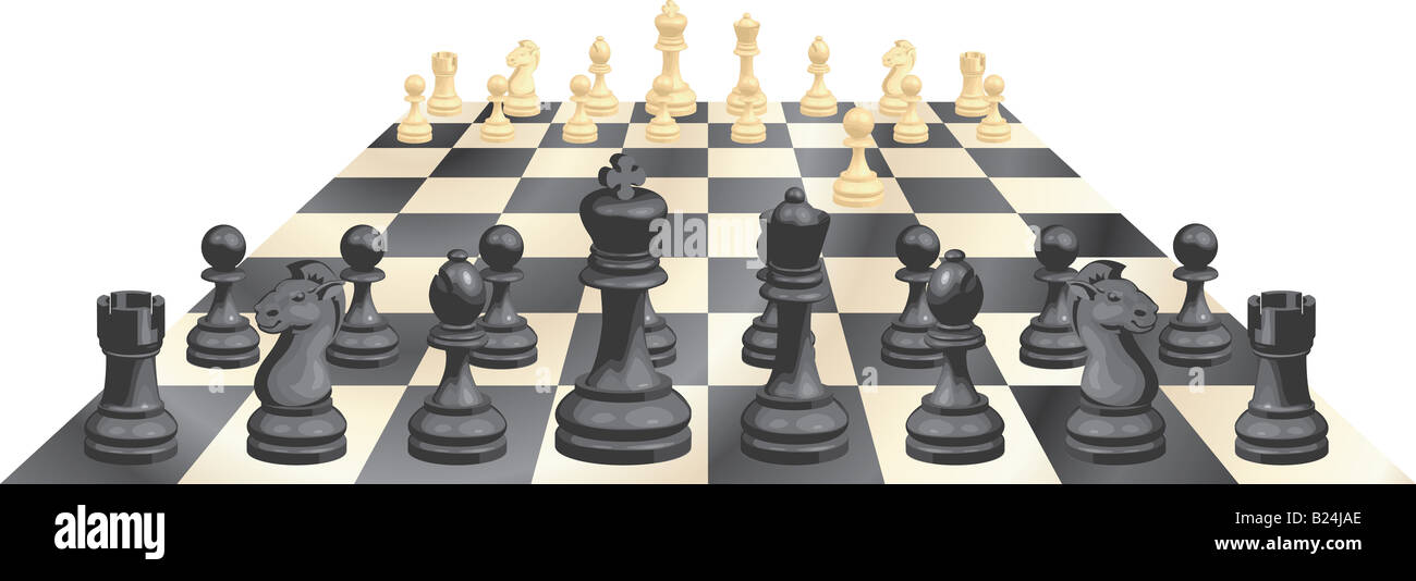 Complete chess set hi-res stock photography and images - Alamy