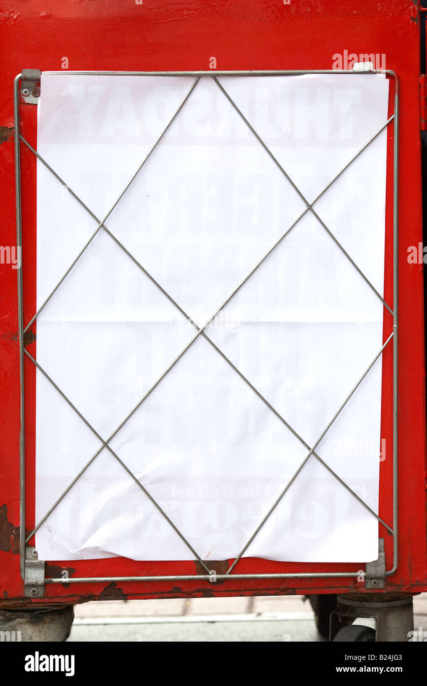 Newspaper Board Headline High Resolution Stock Photography and Images ...