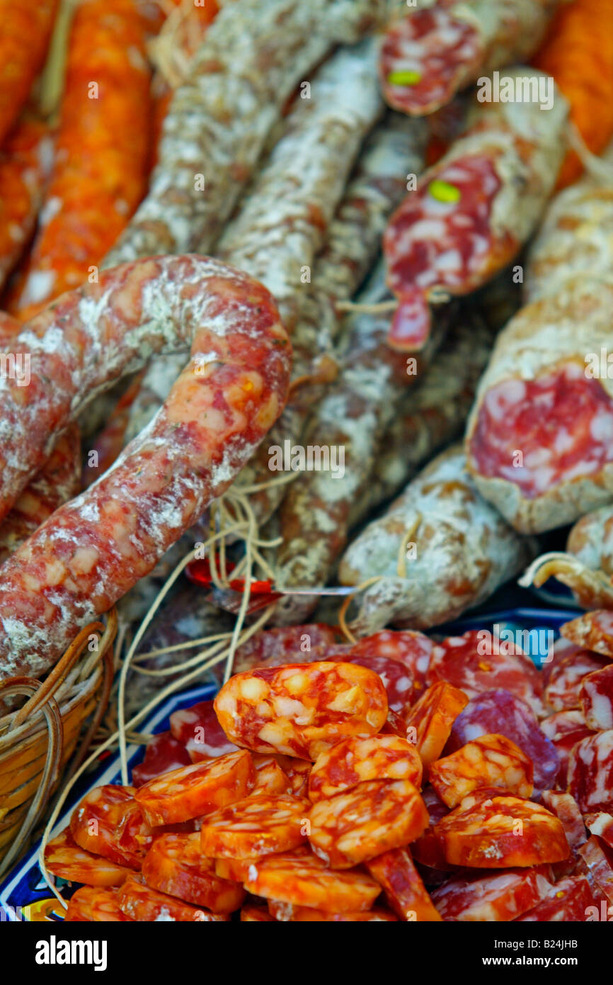 Sicilian salami hi-res stock photography and images - Alamy