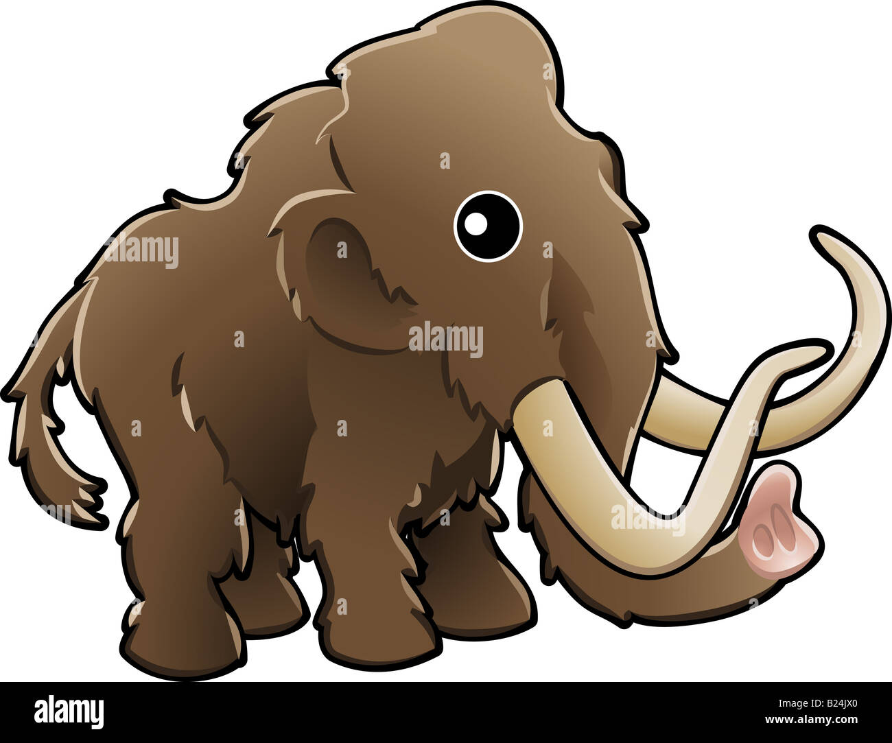 Wooly mammoth illustration hi-res stock photography and images - Alamy