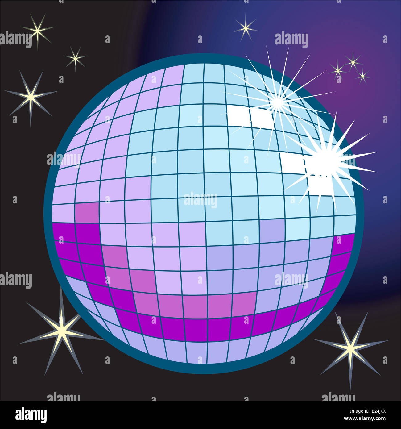 Disco ball 1970s hi-res stock photography and images - Alamy