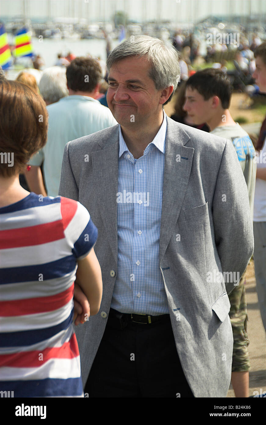 Chris Huhne Eastleigh MP Stock Photo - Alamy