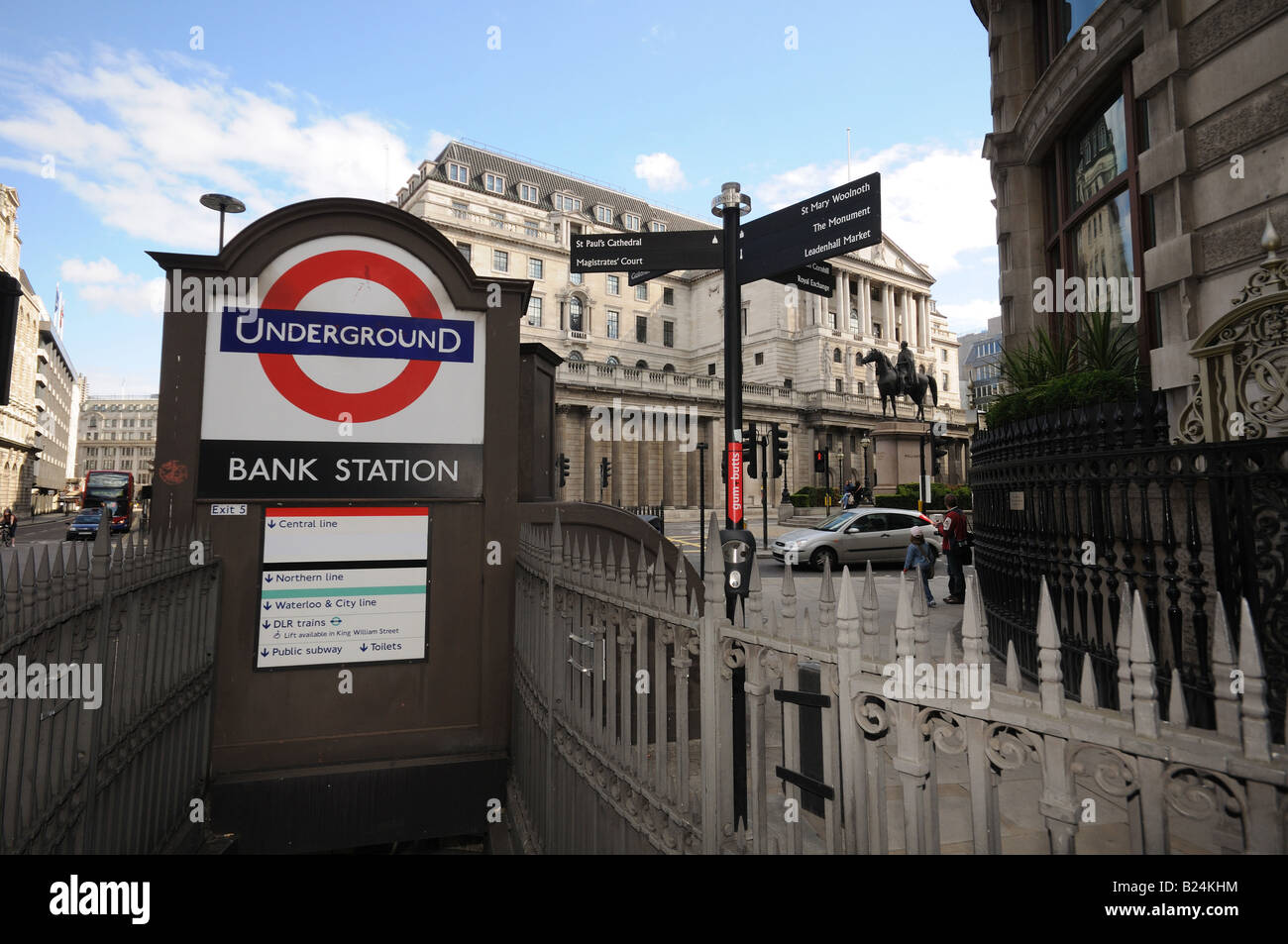 Bank of England city of London Stock Photo - Alamy
