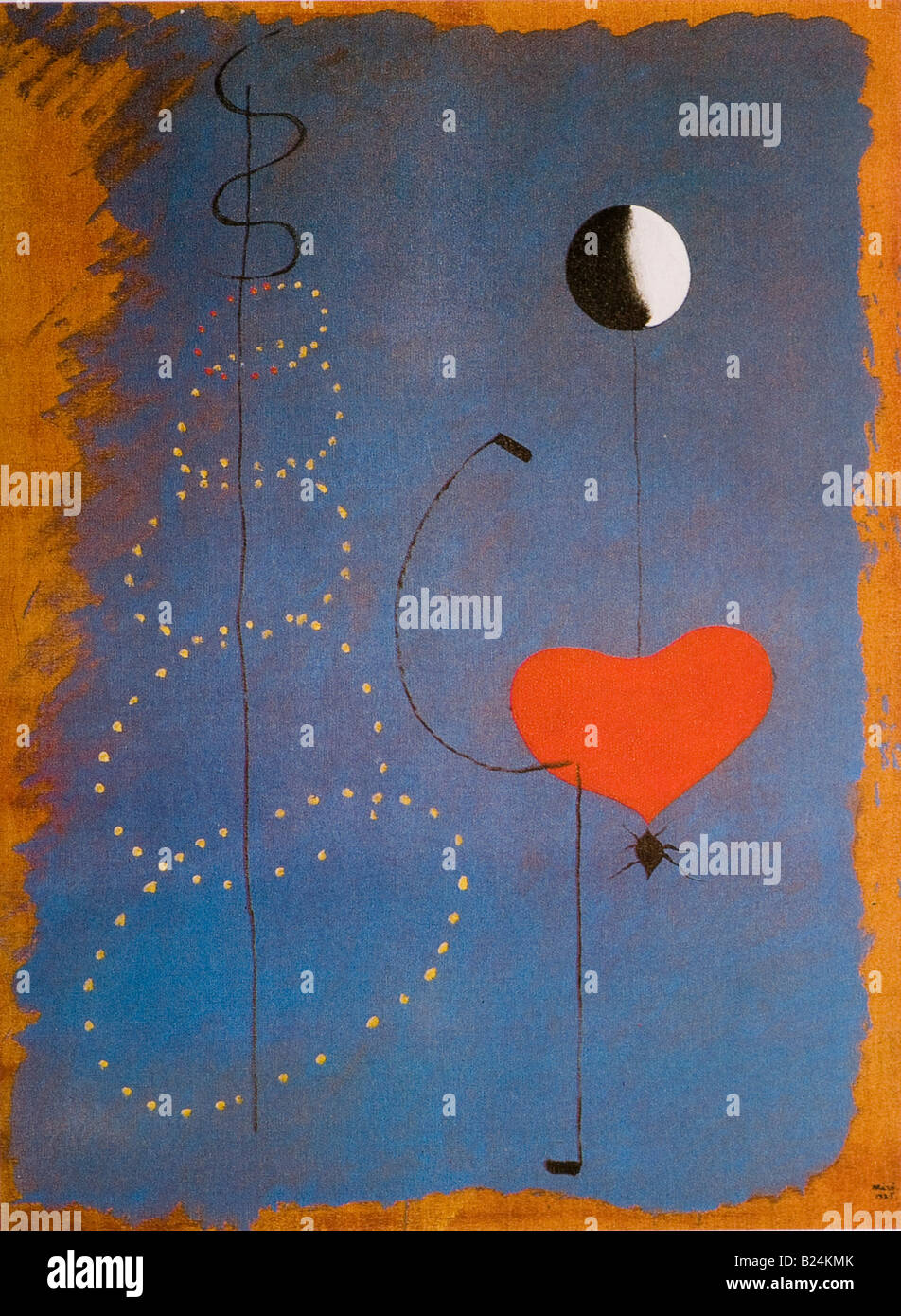 Dancer By Joan Miro 1925 Stock Photo, Royalty Free Image: 18542963 - Alamy