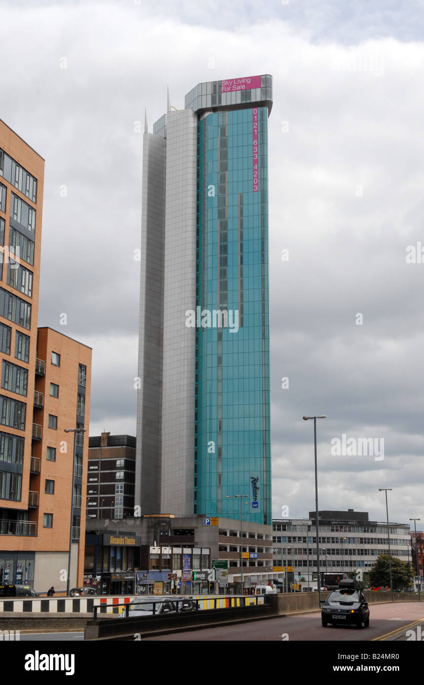 Sky Living Radisson SAS hotel in Birmingham modern architecture uk ...