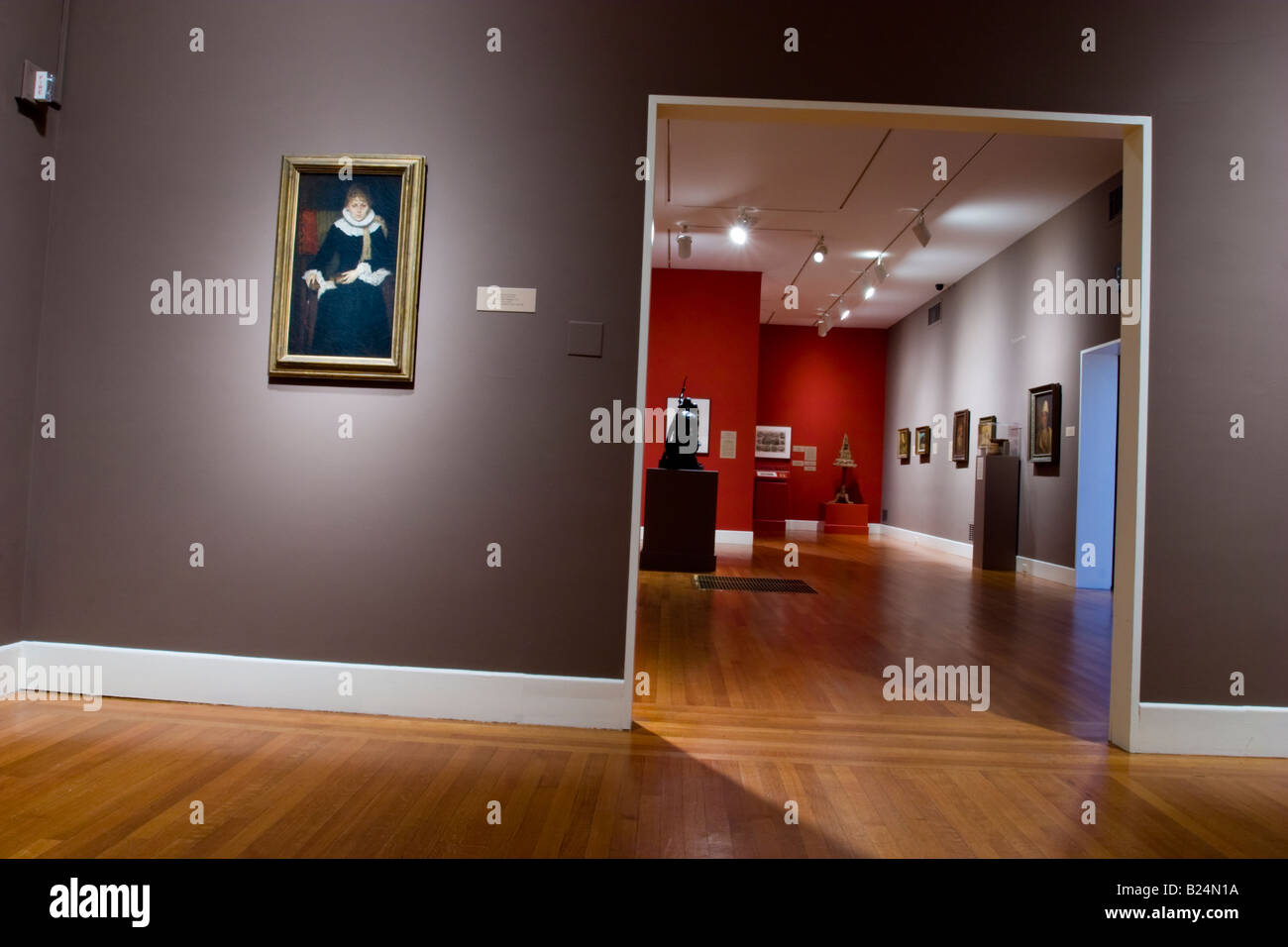 Art objects in a museum Stock Photo - Alamy