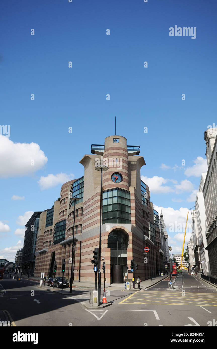 View of 1 Poultry from the Bank city of London Stock Photo - Alamy
