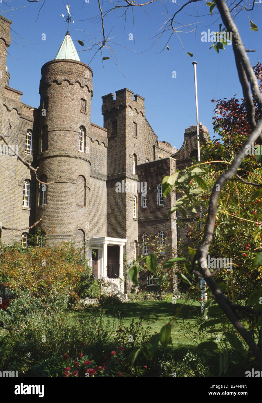 Vanbrugh Castle Greenwich South London UK English Architect Sir John ...