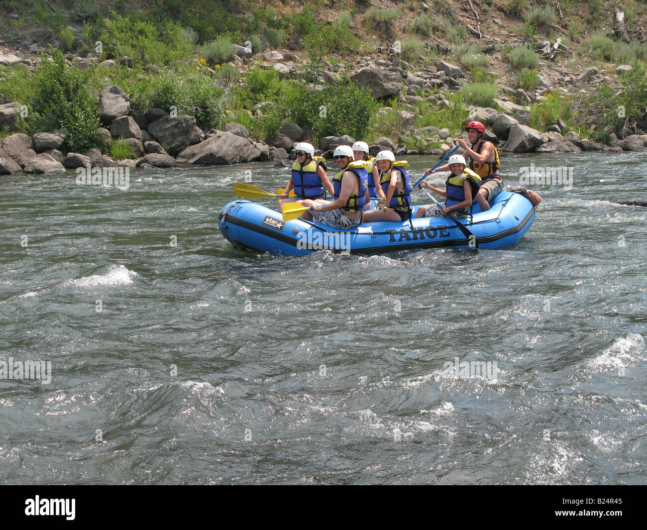 Truckee river raft hi-res stock photography and images - Alamy