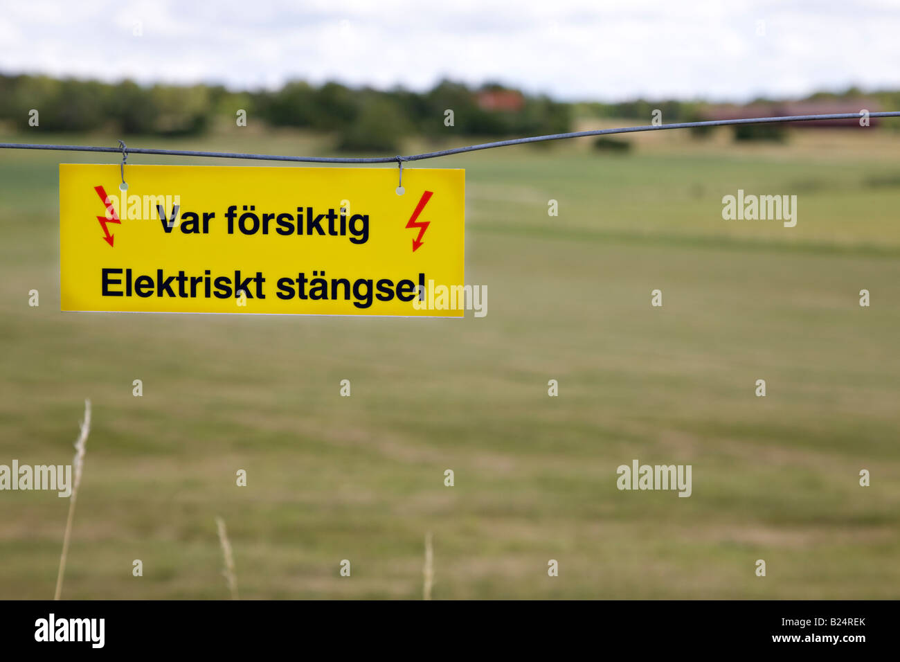 Warning sign sweden hi-res stock photography and images - Alamy
