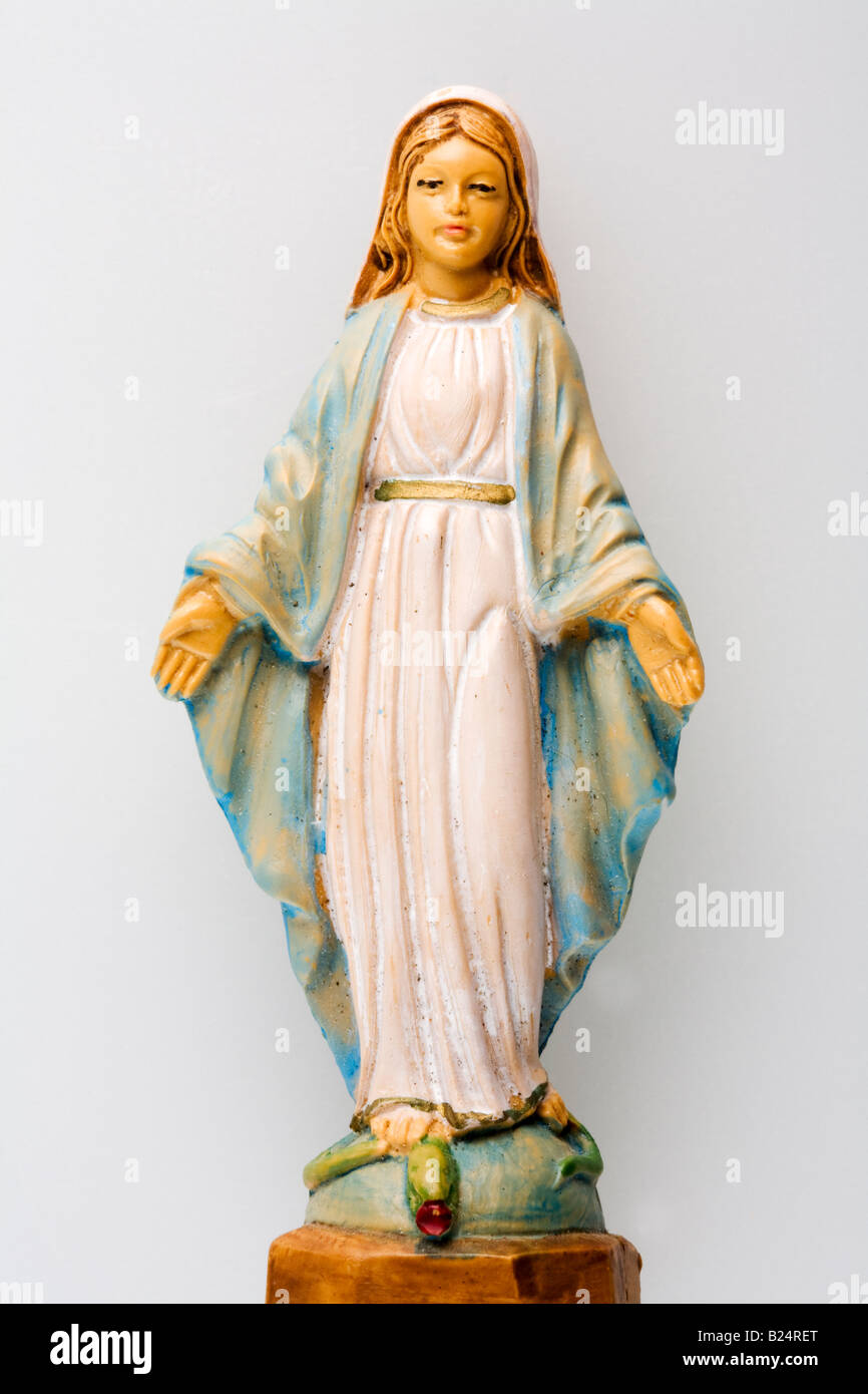 Virgin Mary statue Stock Photo - Alamy