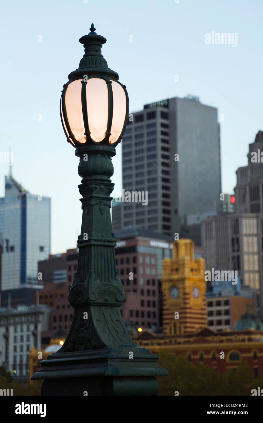 Streetlamp - Melbourne, Victoria, AUSTRALIA Stock Photo - Alamy