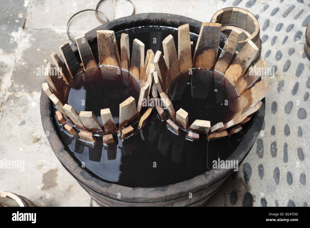 Woodwork barrels hi-res stock photography and images - Alamy