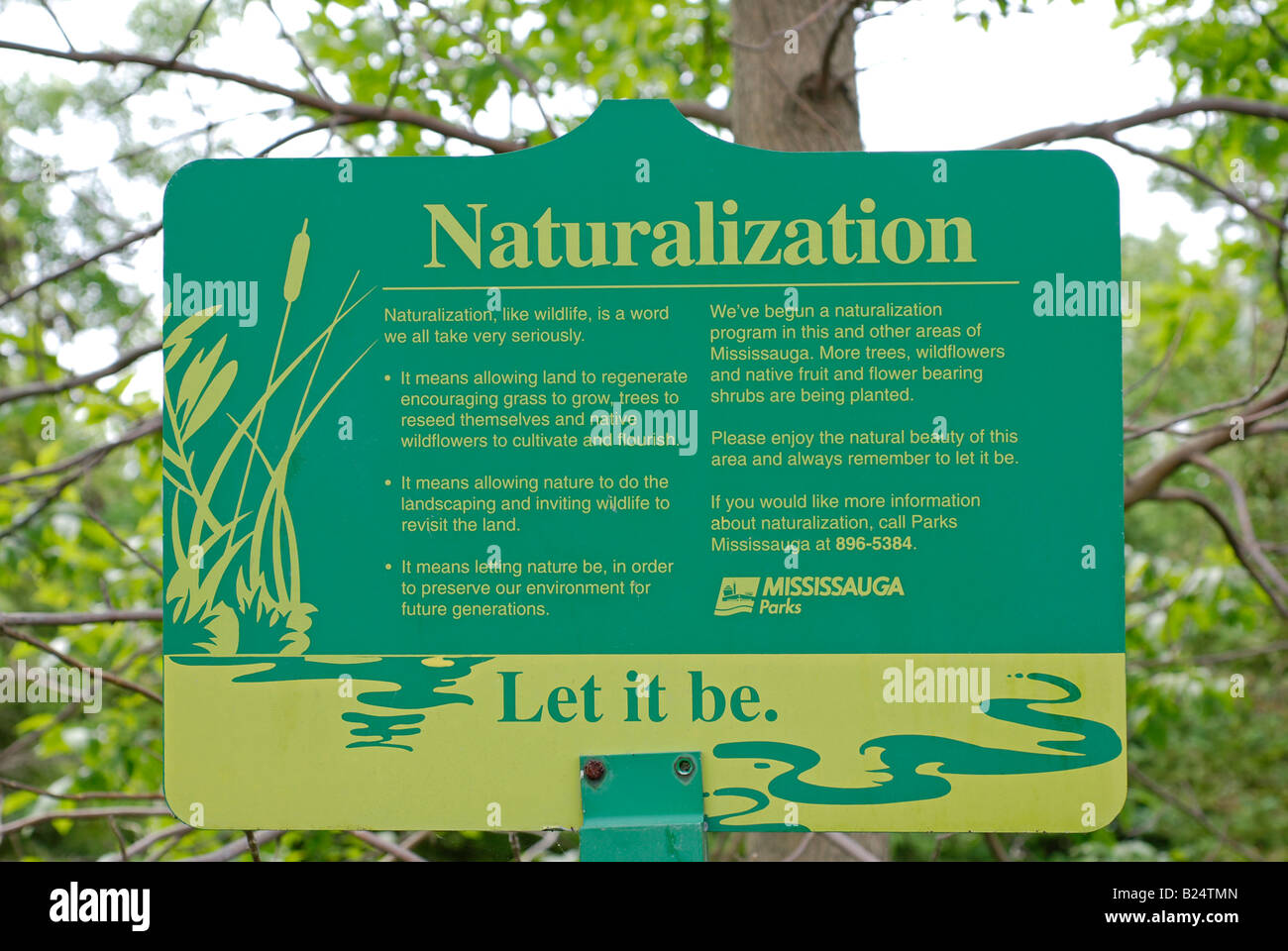 Conservation sign hi-res stock photography and images - Alamy