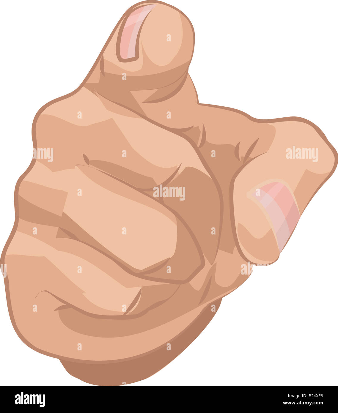 a hand pointing at the viewer Stock Photo - Alamy