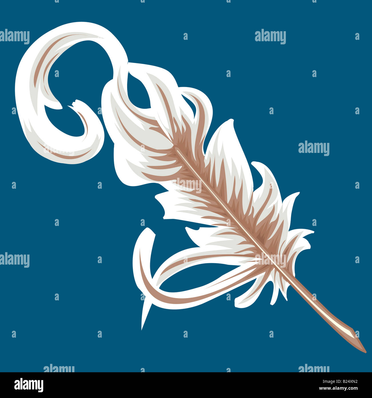 Quill illustration hi-res stock photography and images - Alamy