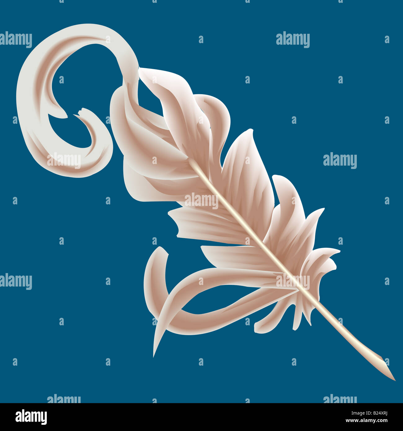 Quill illustration hi-res stock photography and images - Alamy