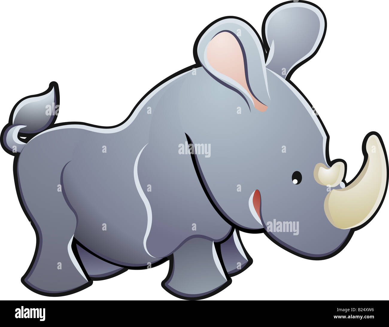 Mean Rhino Clipart