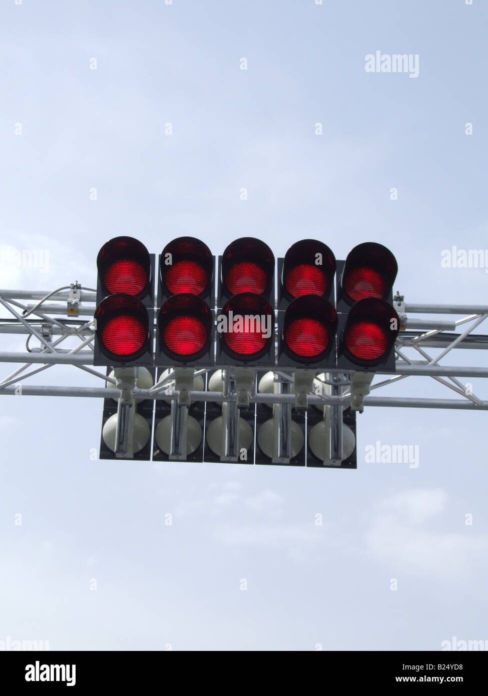 Formula one start lights hi-res stock photography and images - Alamy