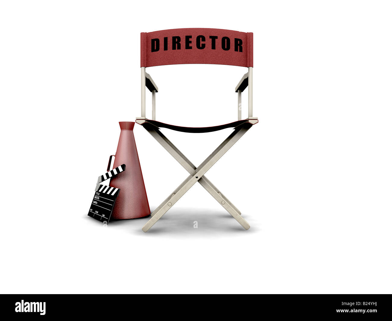 Film director chair hi-res stock photography and images - Alamy