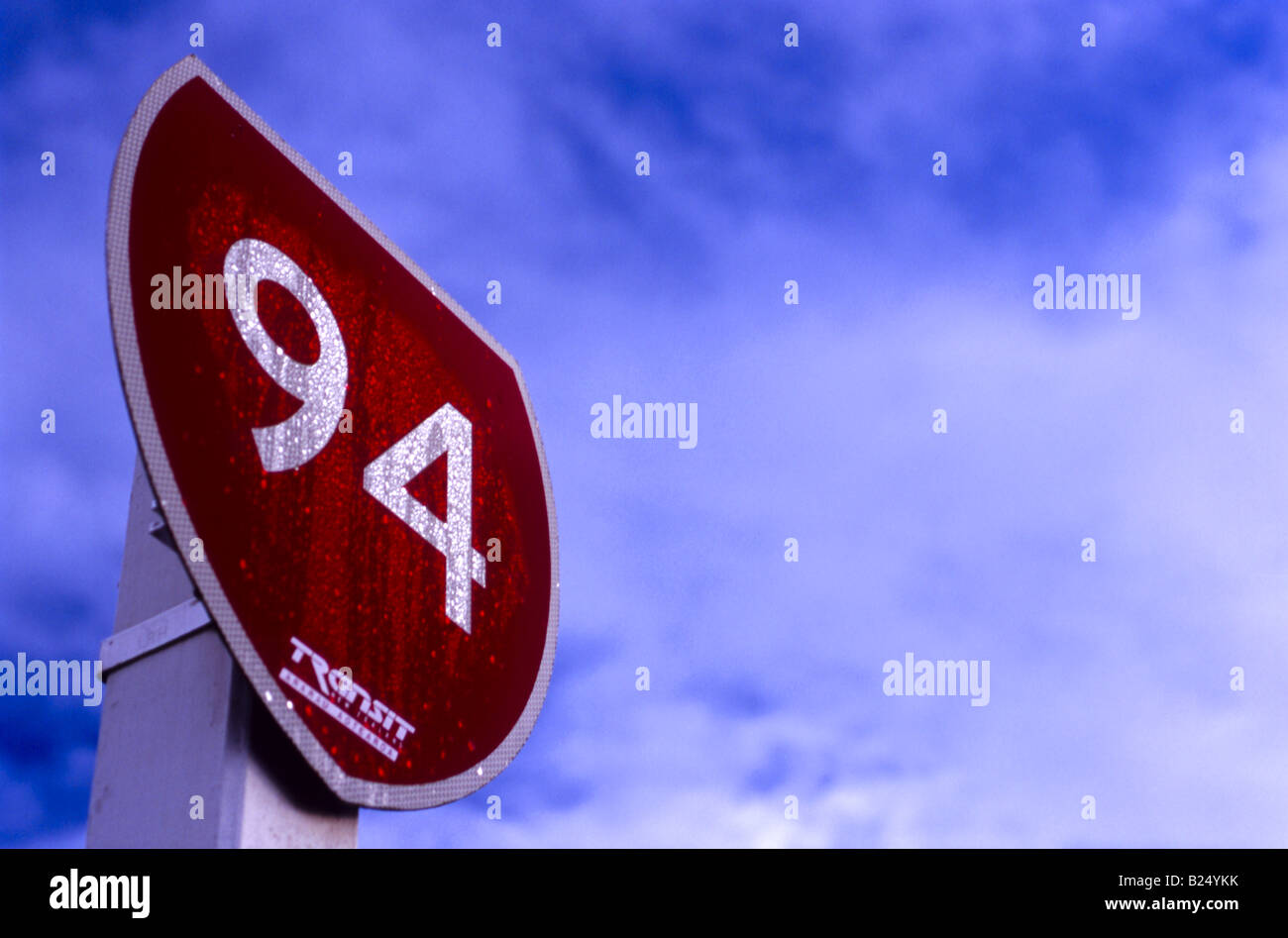 New zealand fiordland hiking signage hi-res stock photography and ...