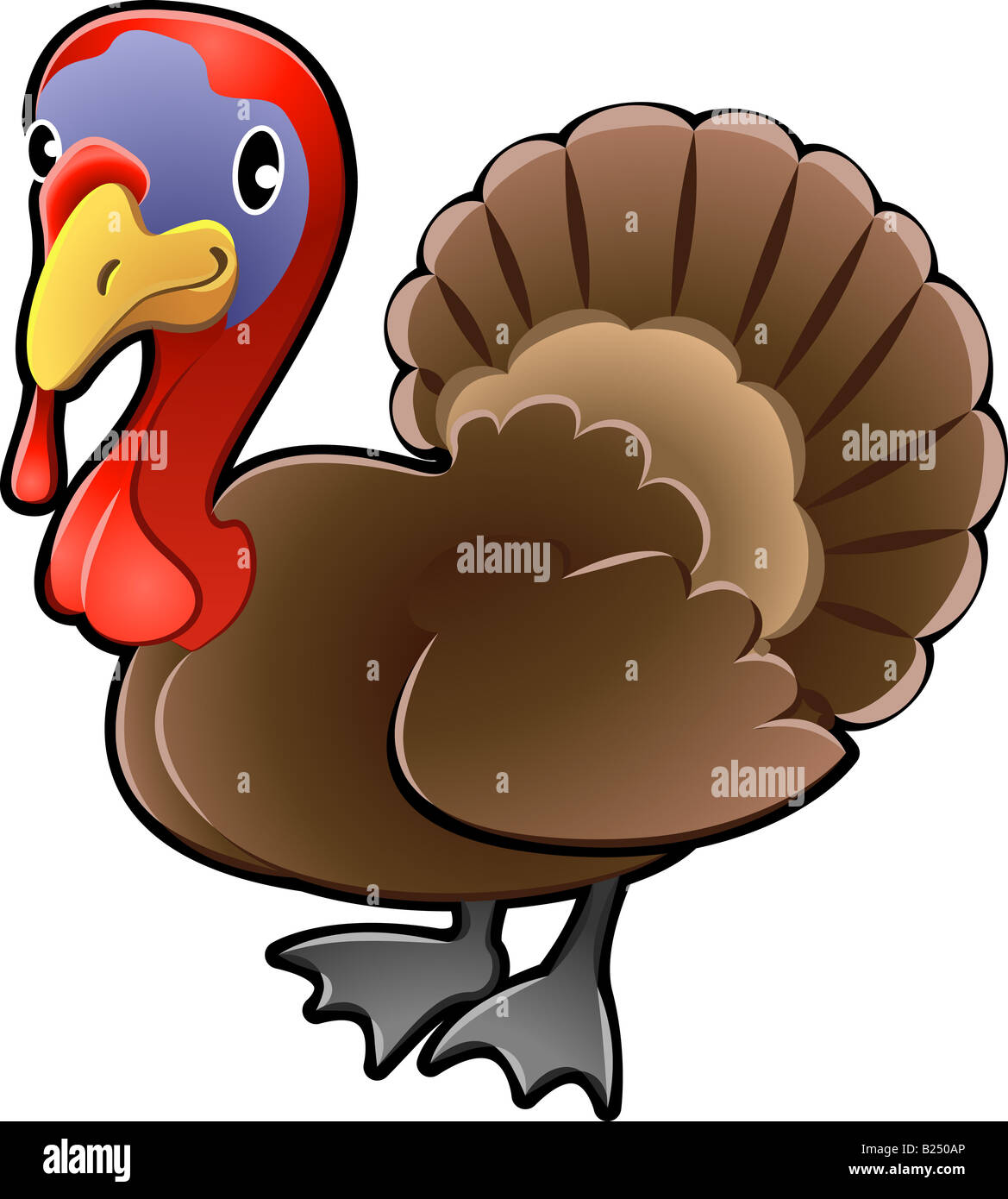 Cartoon turkey hi-res stock photography and images - Alamy