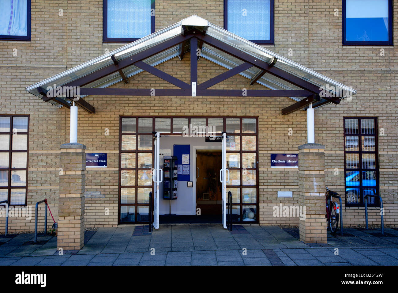 Chatteris Town Library Fenland Cambridgeshire East Anglia England ...