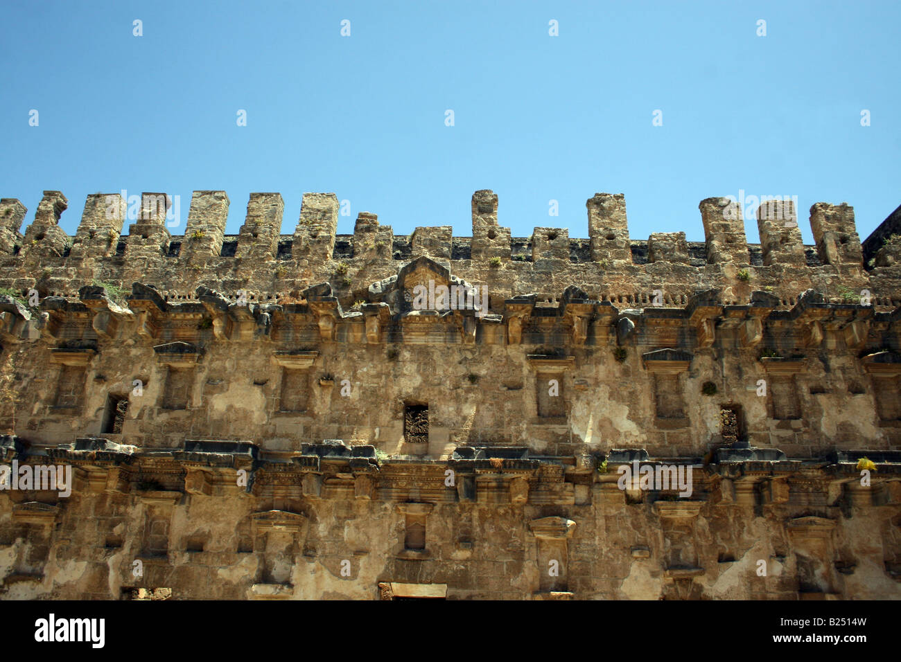 THE ROMAN AMPHITHEATRE AT ASPENDOS, TURKEY Stock Photo - Alamy