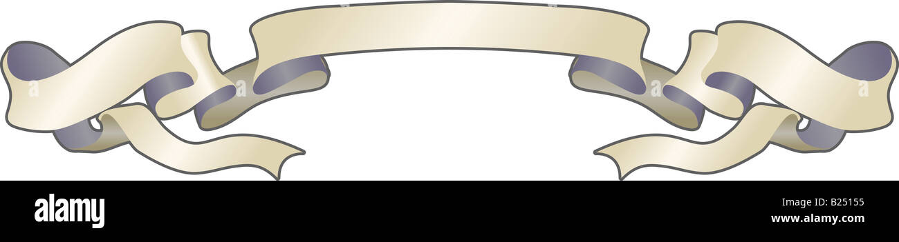 A vector illustration of a paper scroll design element Stock Photo - Alamy