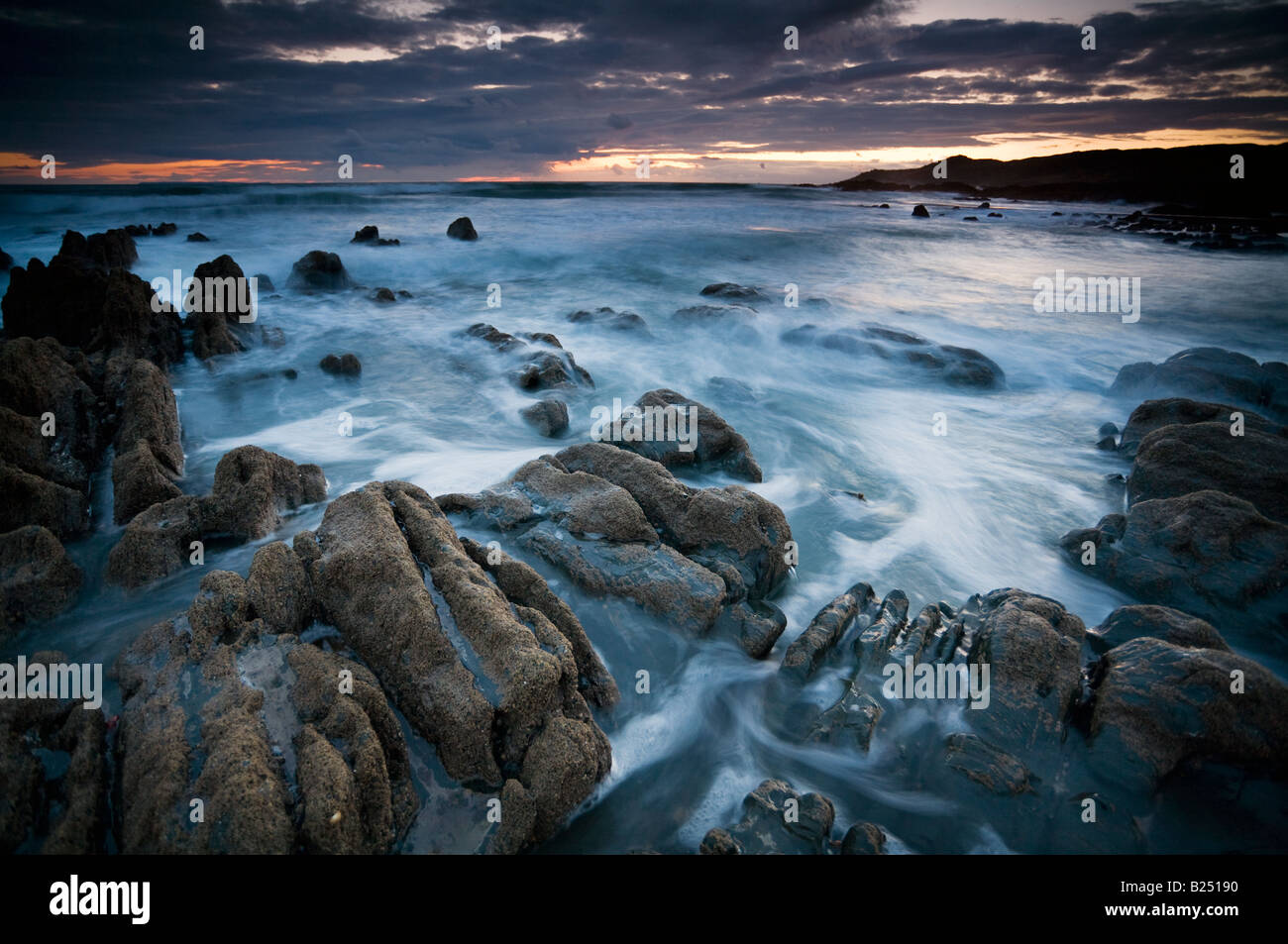 Morte Point Woolacombe North Devon England UK Stock Photo - Alamy