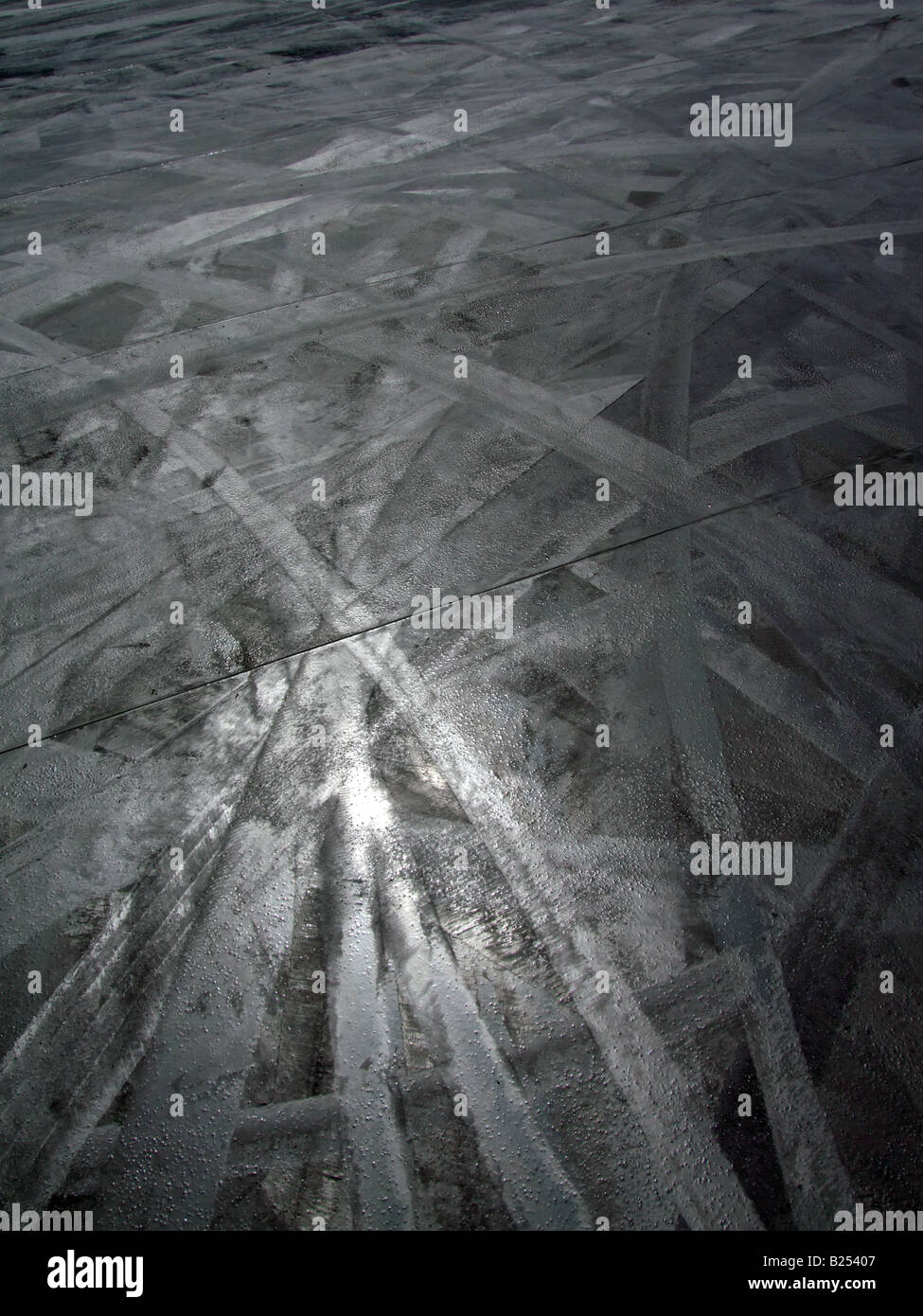 sports car skid marks on race track outdoors Stock Photo - Alamy