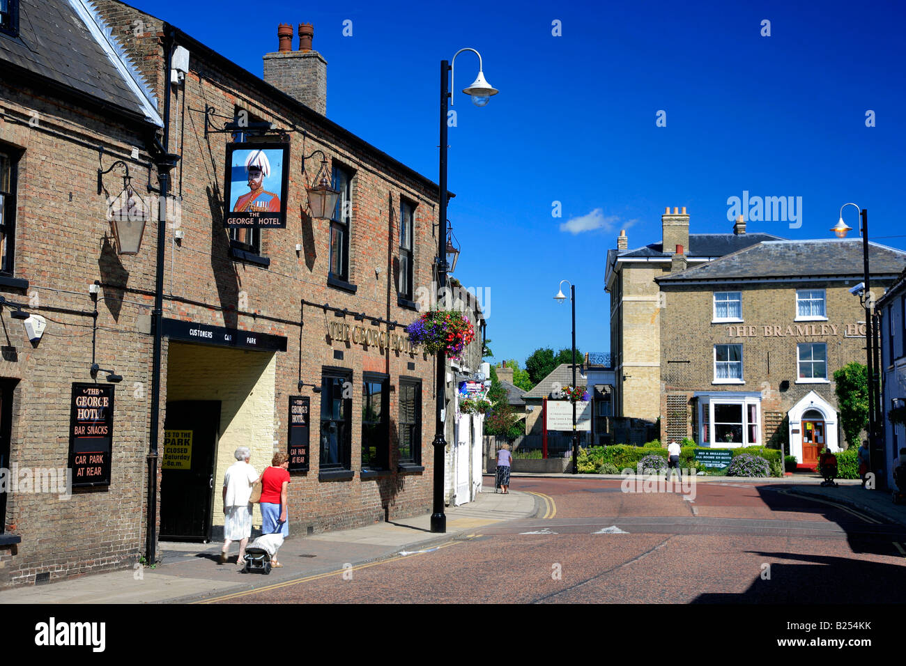 George Hotel Chatteris town Fenland England Cambridgeshire Great ...