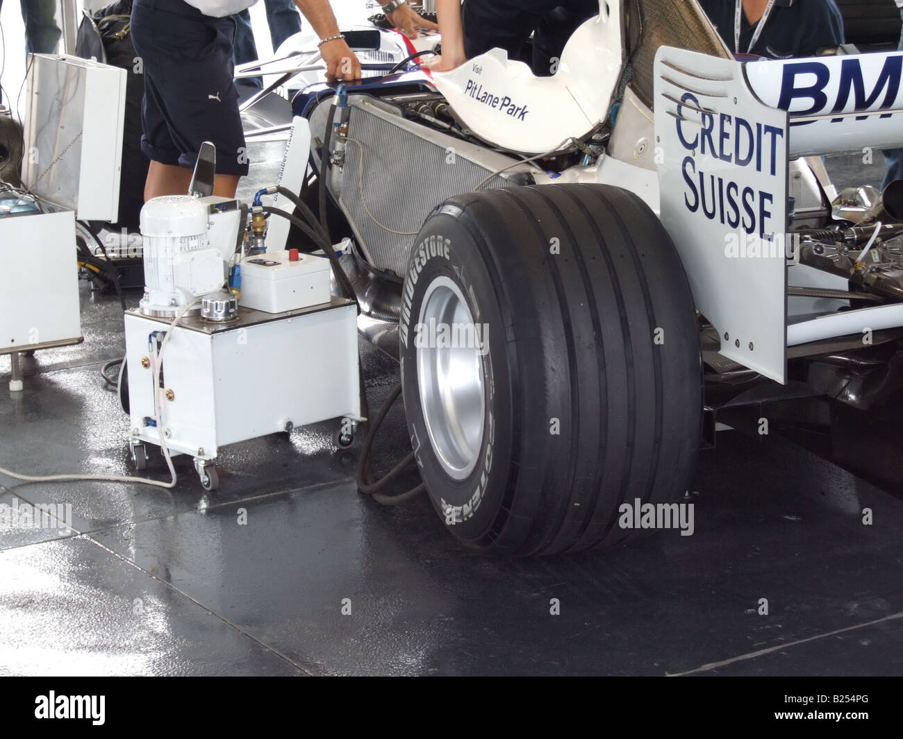 bmw formula one race car at event Stock Photo - Alamy