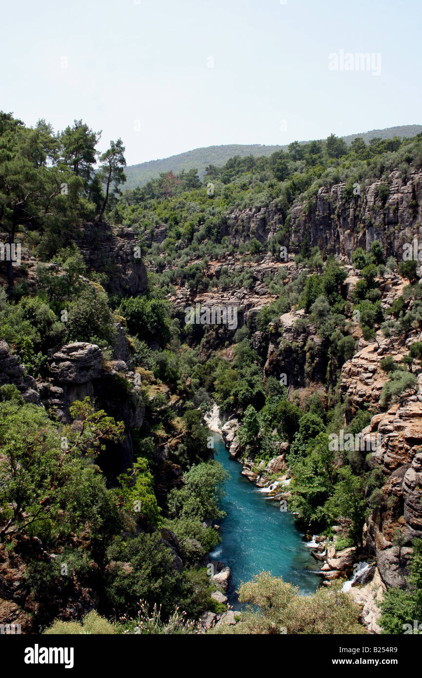 THE RIVER KOPRULU AND CANYON. TURKEY Stock Photo - Alamy