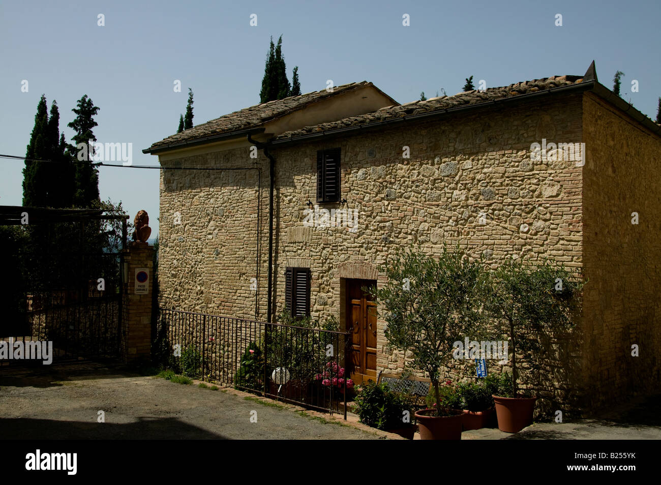 Historic Tuscan Architecture Stock Photo - Alamy